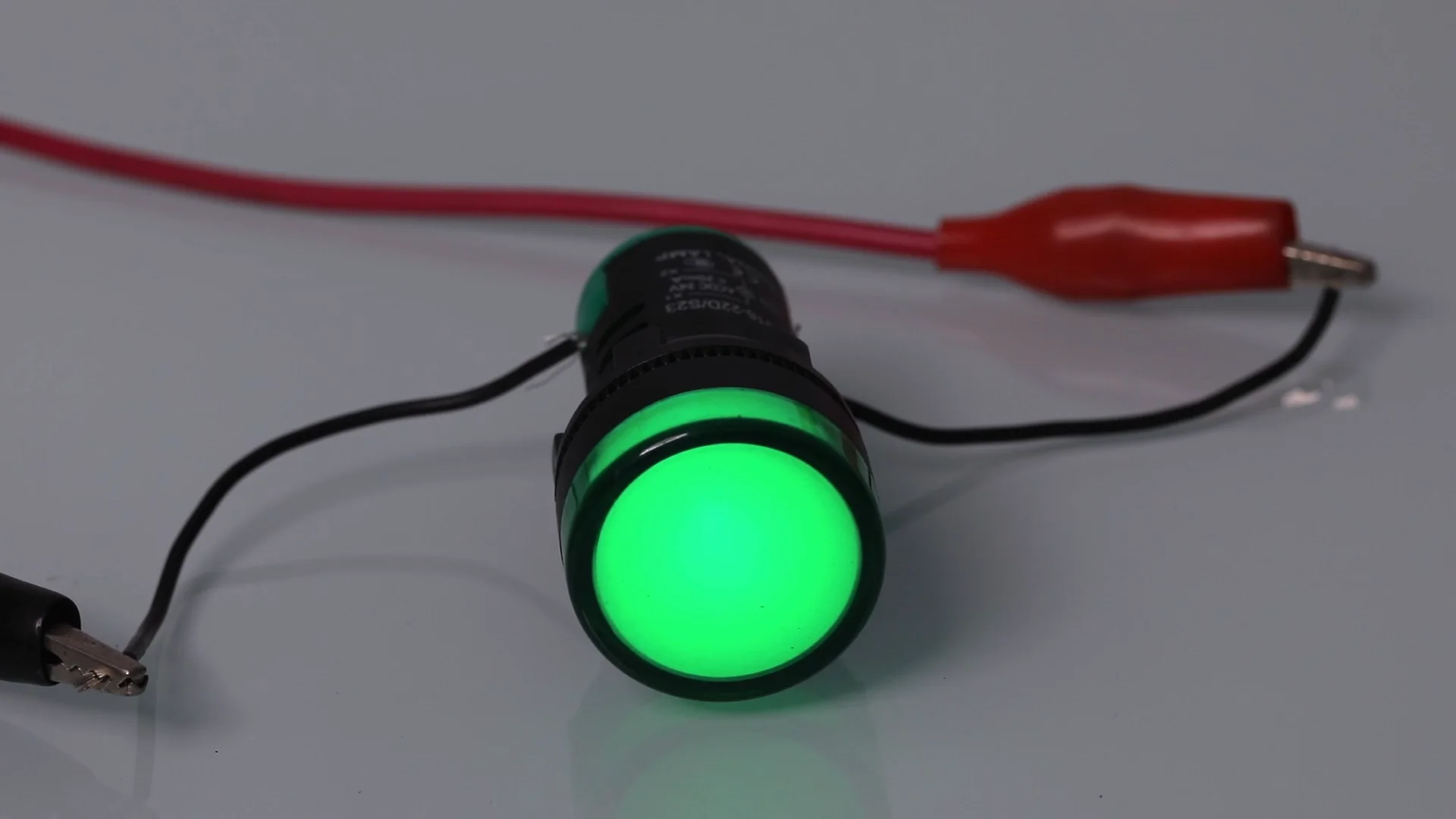 110v 220v Ac 20ma Led Plastic Colorful Lens Led Illuminated Indicator ...