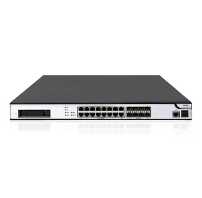 H3c F1000-c-g3 24 Port Full Gigabit Firewall Gateway 8 Gigabit Light 16 ...