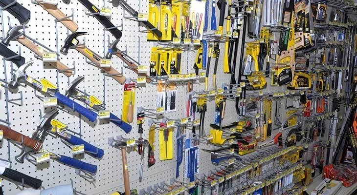 Premium Stainless Steel Hardware Fittings Display Rack Metal Hardware ...