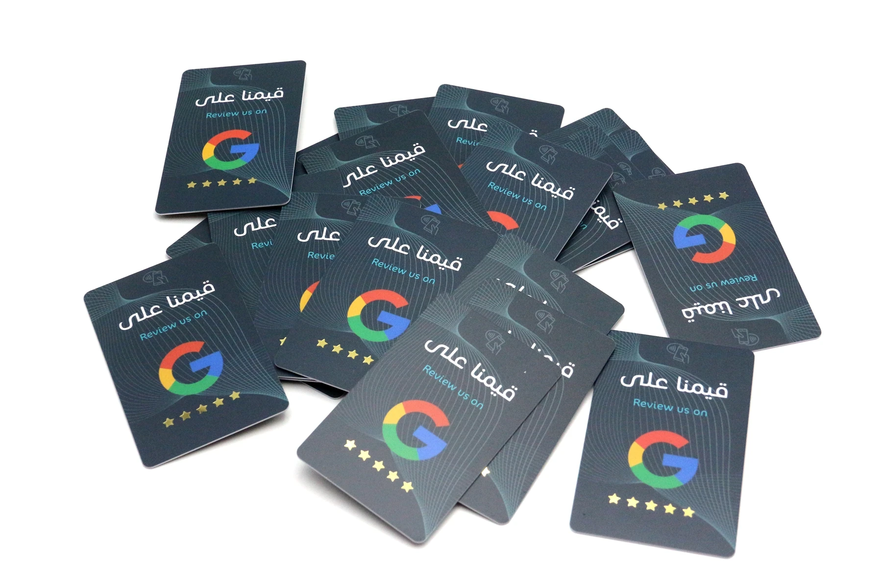 Social Media RFID Card - Google Map Review Cards PVC