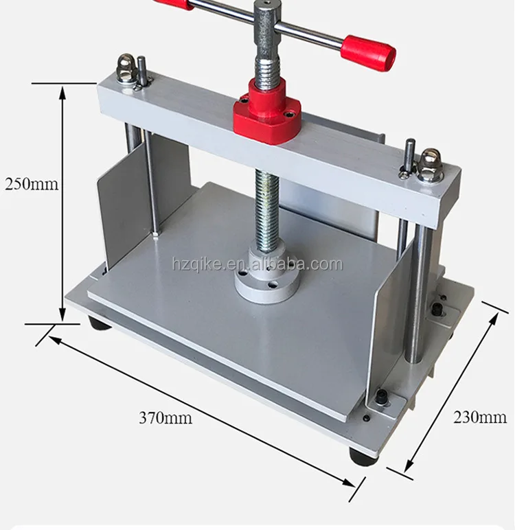 QK-G900 Manual Flattening Machine - Ideal for Paper Notebooks