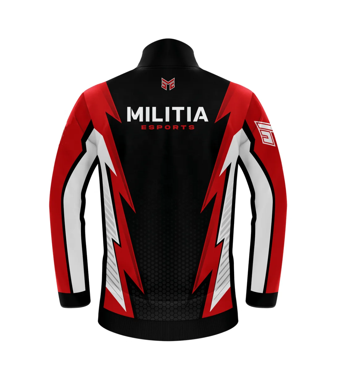 Custom E-sports Gaming Jacket Sublimated Gaming Jacket E-sports Uniform ...