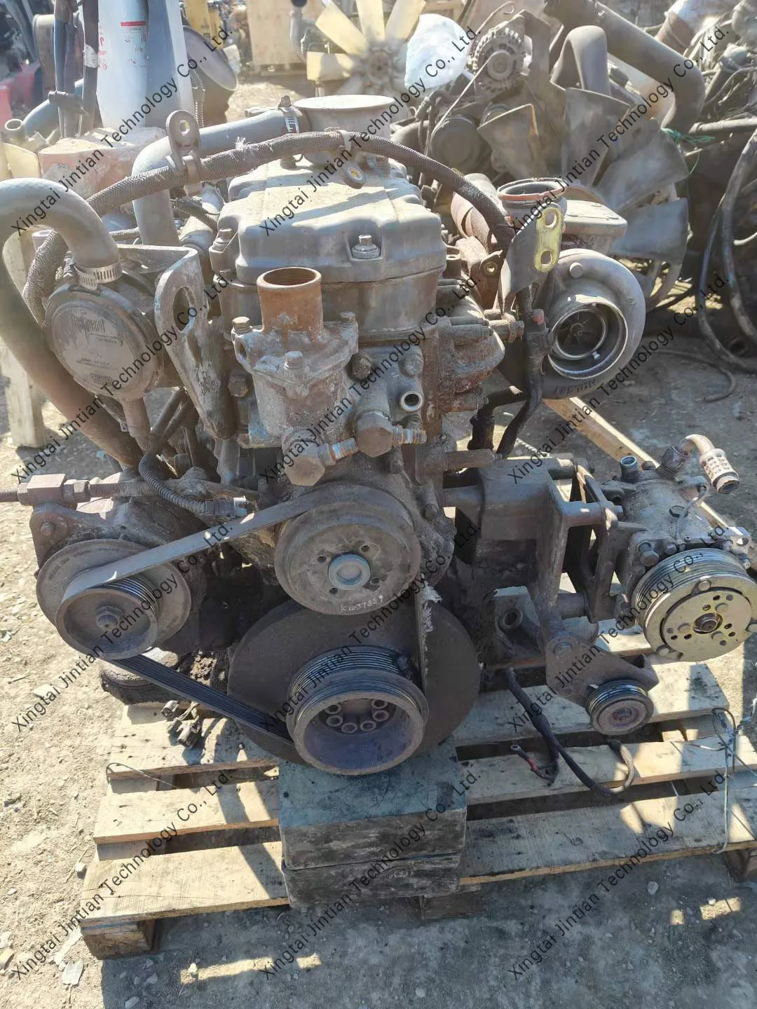 Used DL06 Engine for Excavator DX215-9C - 6-Cylinder Diesel