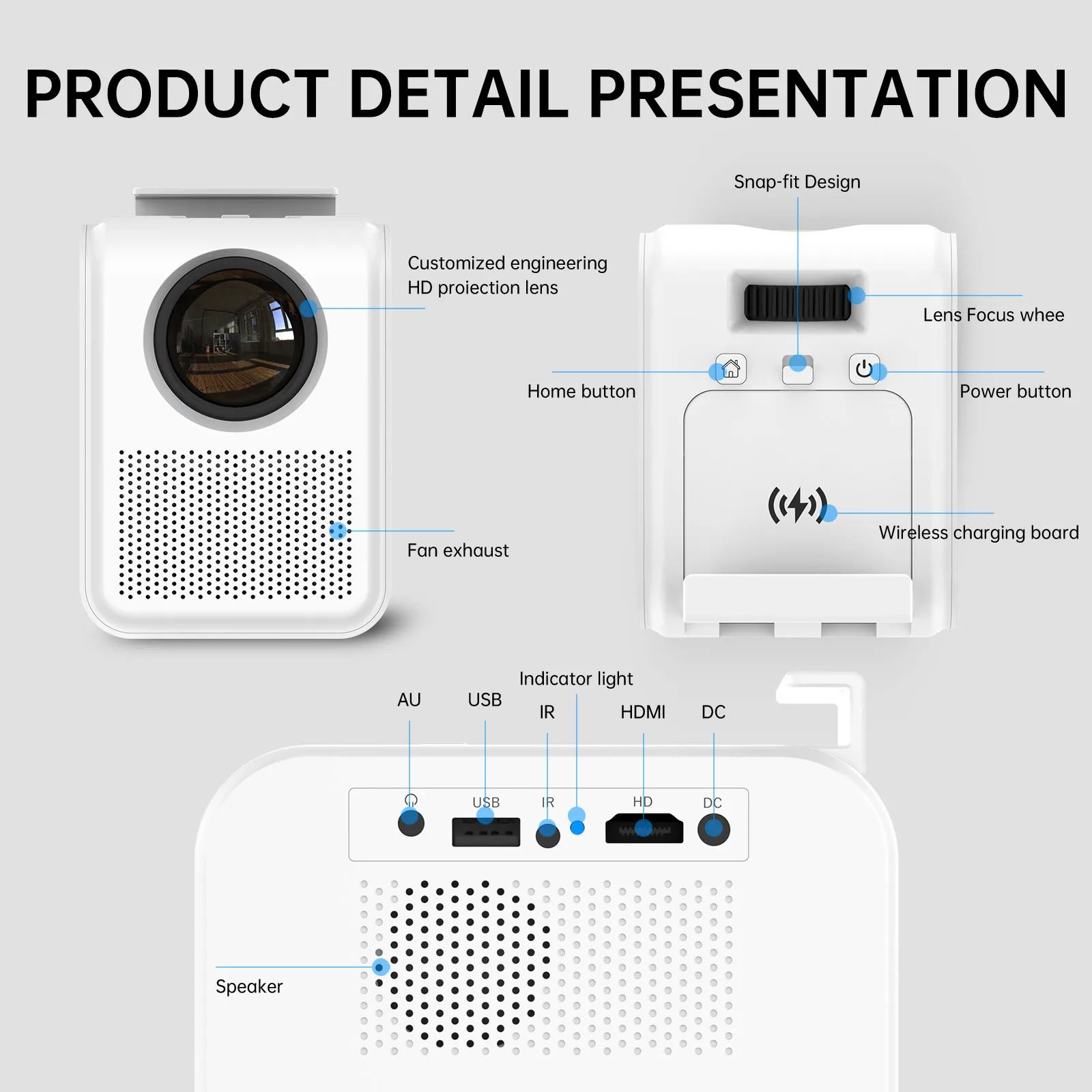 Full-sealed Optical Engines,Dust Free Design Projector High Brightness ...