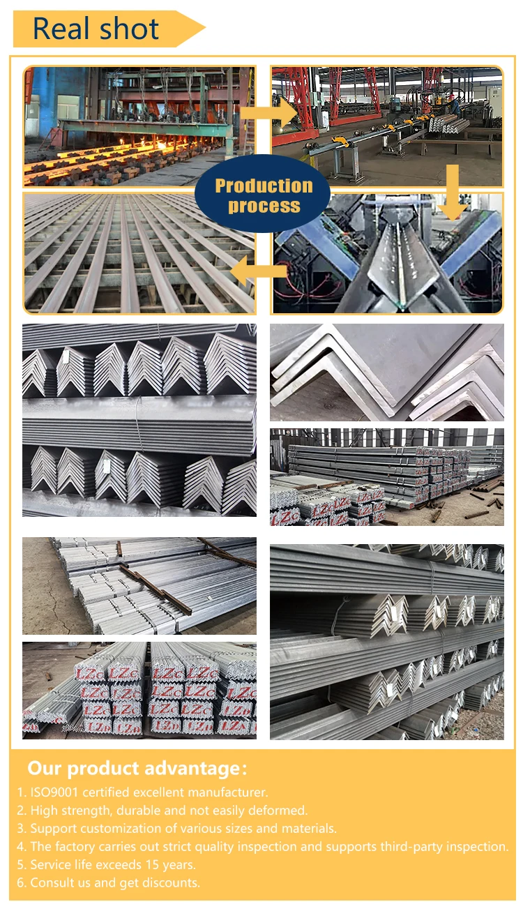 50x50x5 Angle Steel Astm A36 Carbon Equal 2 Inch Angle Steel Galvanized ...