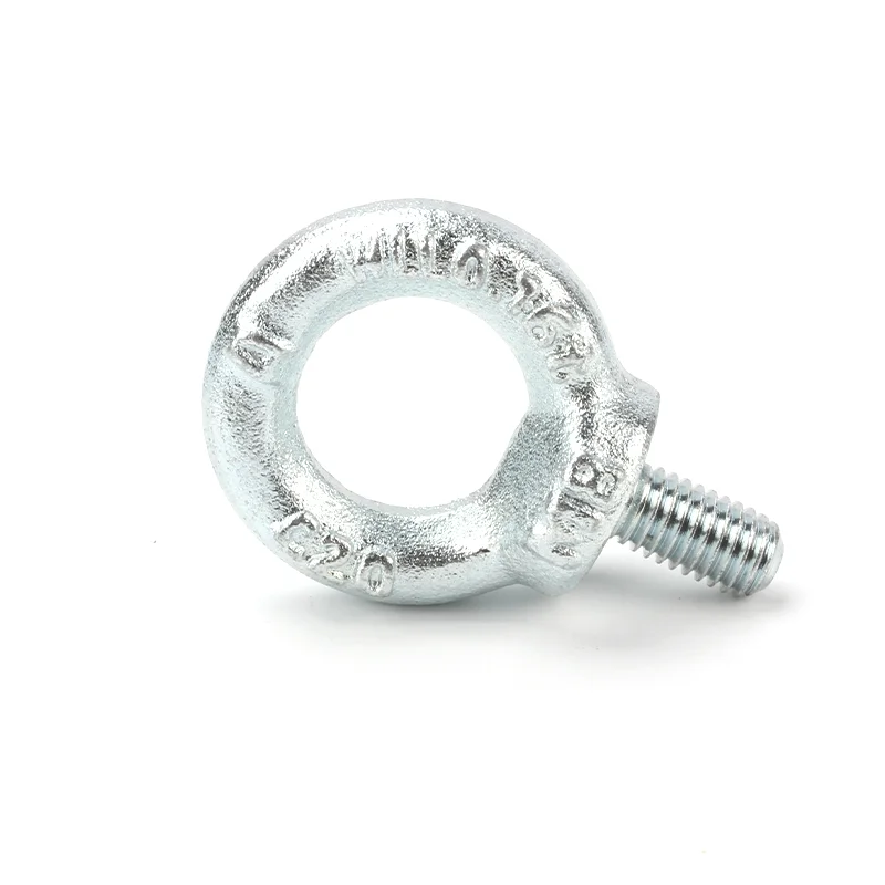 DIN 580 Carbon Steel Zinc Plated Ring Screw Loop Hole Bolt Eye Bolts ...