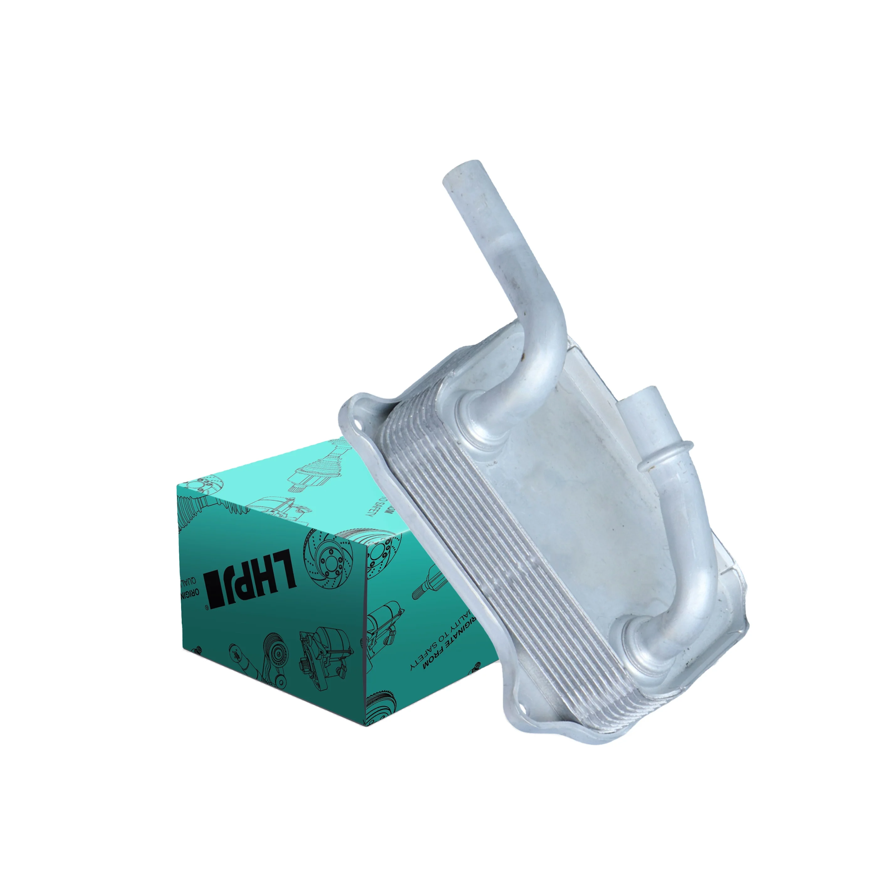 Lhpj 1121880401 1121880301 Oil Cooler Radiator For Mercedes-benz M112 ...