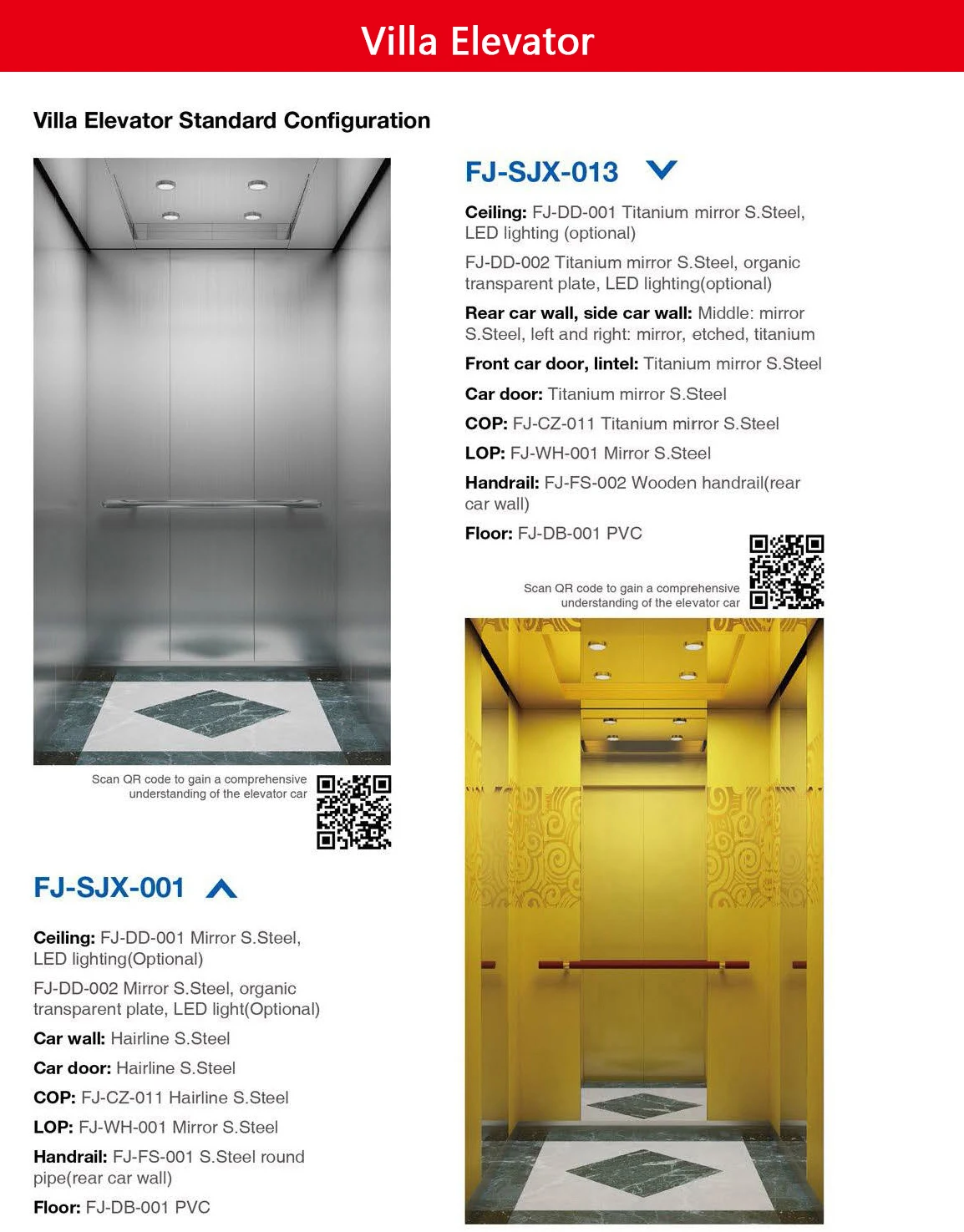 Car Elevator Passenger Elevator Villa Elevator Ascenseur Ascensor Aufzug Ascensor Elevador - Buy ...