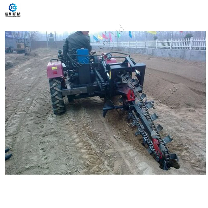 Yuanchuan Disc Trencher - High Productivity Trenching Machine