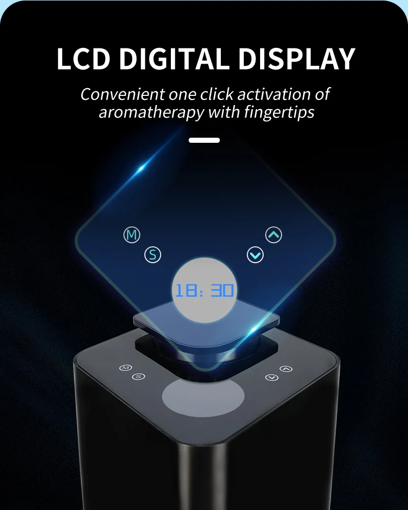 Tower Scent Diffuser Metal Nebulizer Diffuser Machine App Essential Oil Diffuser - Buy App ...