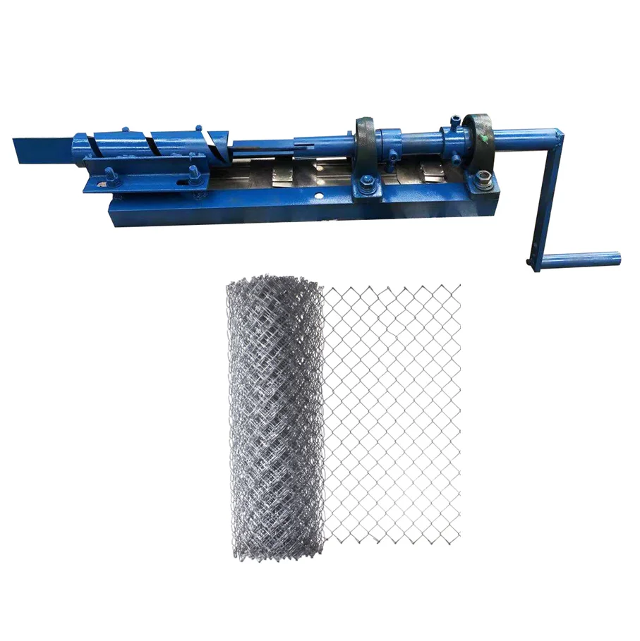 Manual Operated Chain Link Fence Making Machine / Manual Operated Chain ...