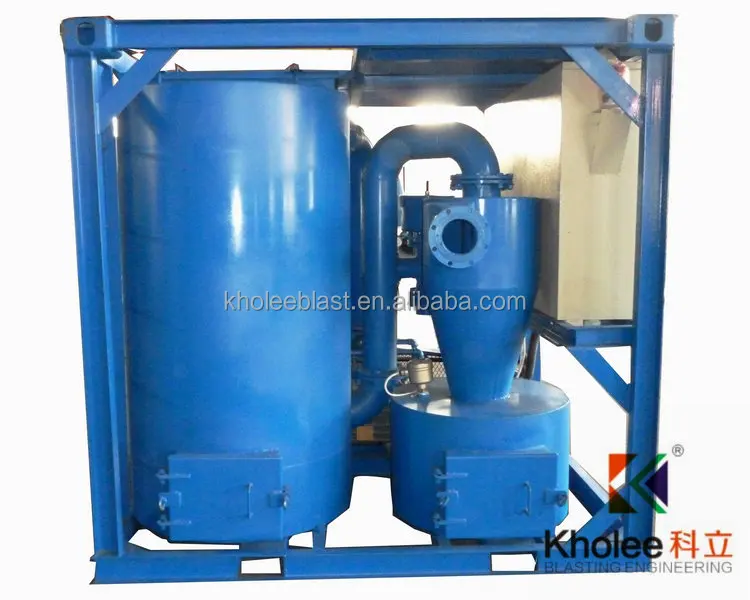 KL-VR-37 Abrasive Vacuum Recovery System for blasting Abrasive Recovery ...