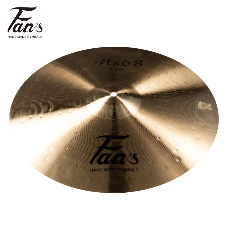 MS68 Cymbals - Premium Brass Practice Cymbals for Fans
