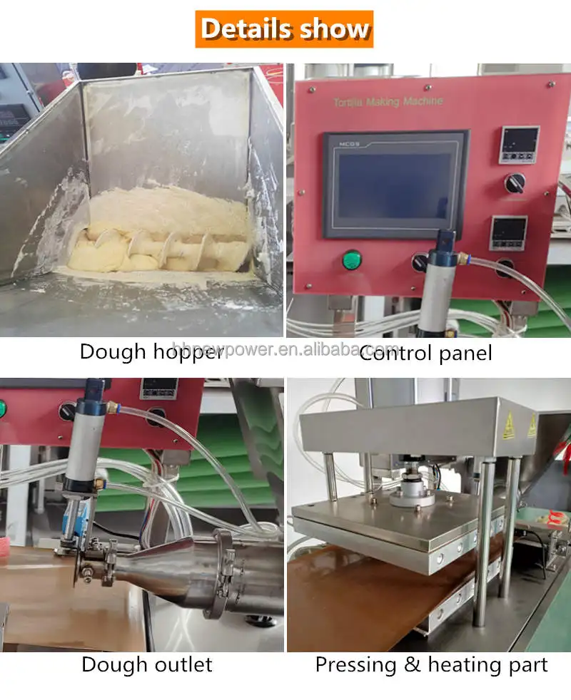 Fully Automatic Chapati Tortilla Making Machine - Mexico