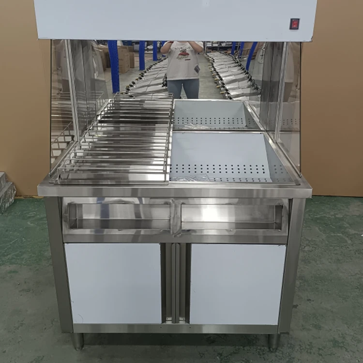 Stainless Steel Electric Chips Warmer Commercial Potato Chips French ...