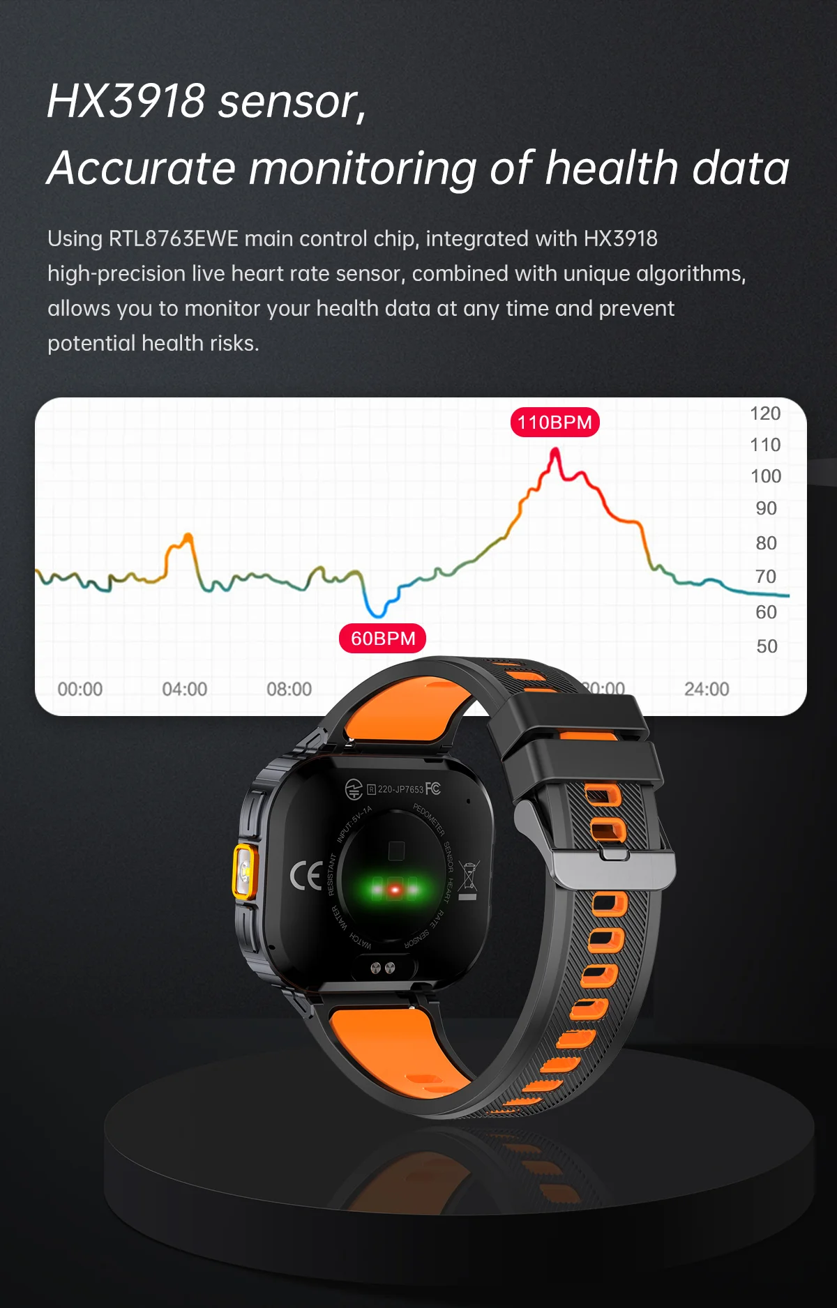 Curved Screen Smart Watch High Resolution Smartwatch 2 Inch Smart Watch ...