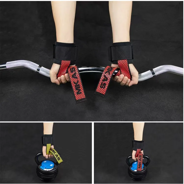 SP Durable Gym Accessories Wrist Bands Cuffs Wraps Weight Lifting Wrist ...