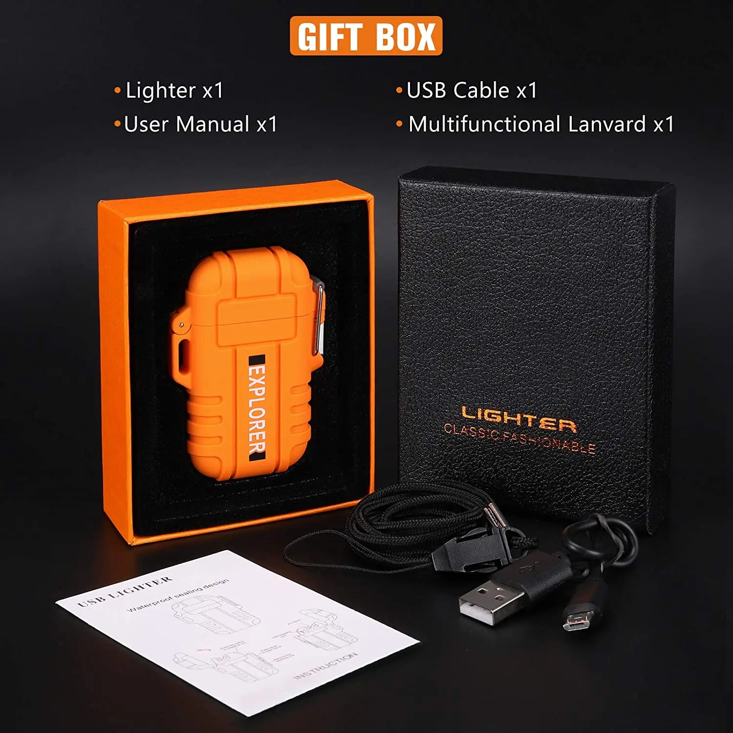 Korek Api Arc Tahan Air,Pemantik Api Plasma Ganda Luar Ruangan,Korek ...