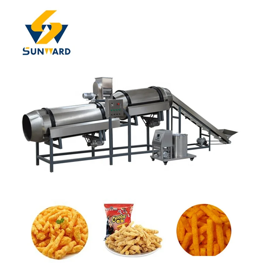 Kurkure Cheetos Extruder Machine Kurkure Cheetos Corn Curl Snacks Food ...