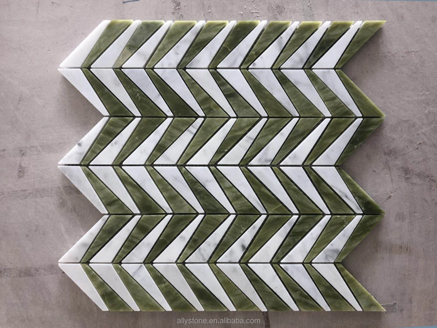 Customized Square Shape Natural Multicolor Slate Mosaic Pattern Tiles ...