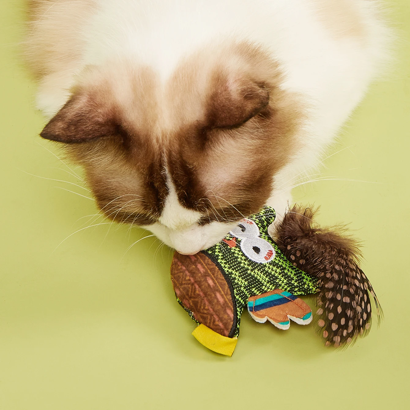 Soft Plush Christmas Cat Toy With Catnip Together Pet Supplies ...