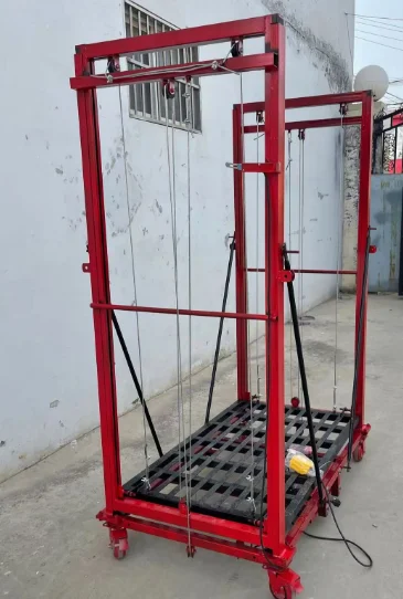 Electric Platform Lifting Scaffolding Machines Building Construction ...
