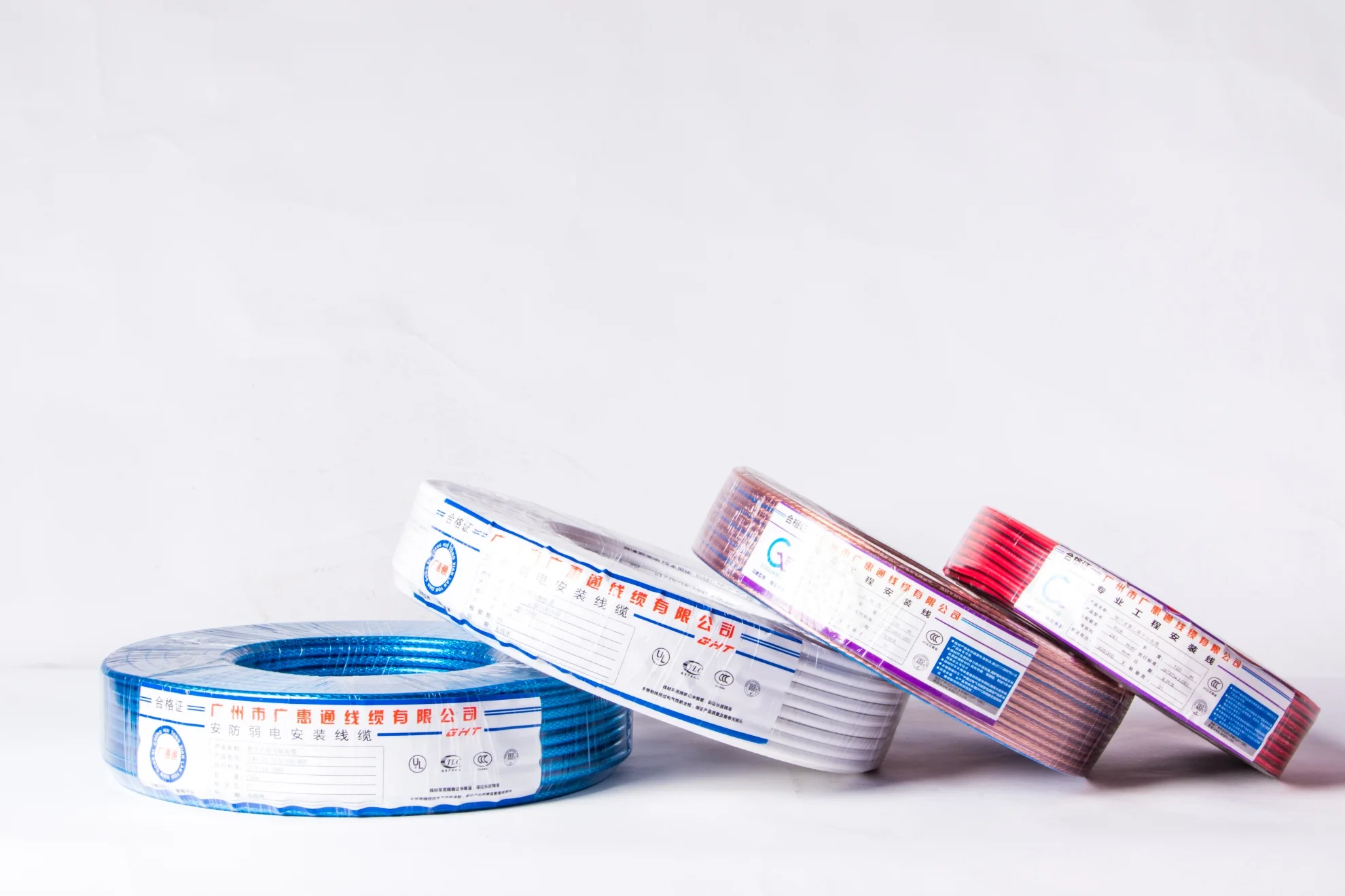 Ght Rg59 Rg6 Coaxial Cable 100m/200m/305m Cu/ Ccs For Cctv Camera ...