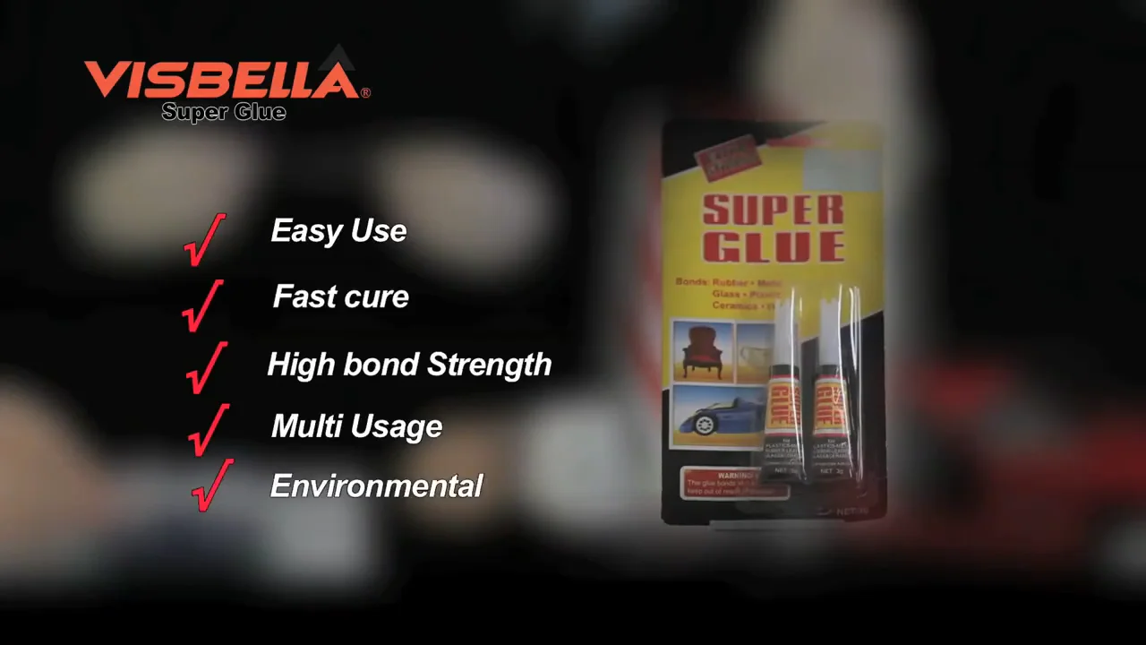 Visbella Professional Strength 3g Super Glue - Buy Fast Dry Super Glue ...