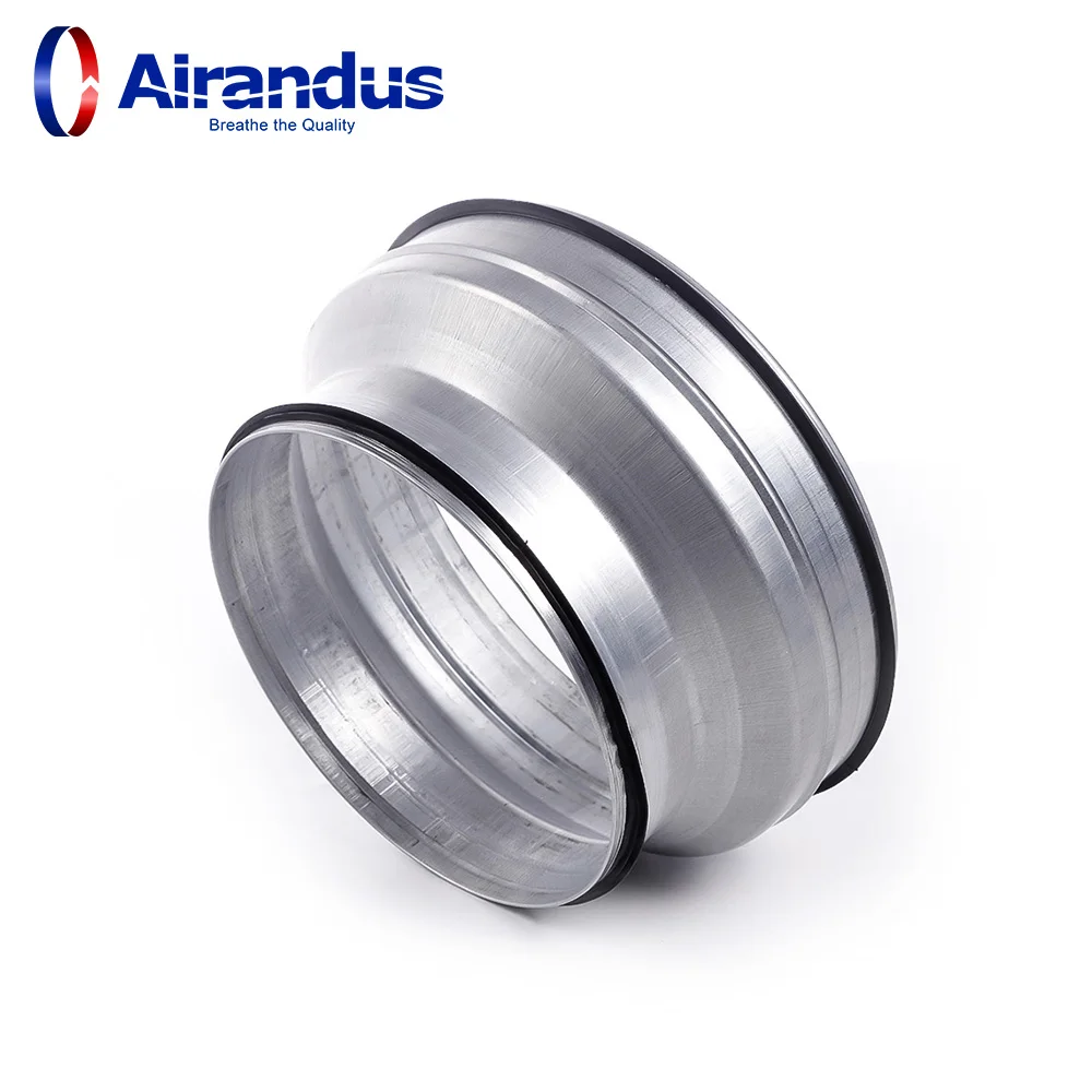 Ducted Mini Split Duct Adapters - Gasketed Spiral Duct Fittings