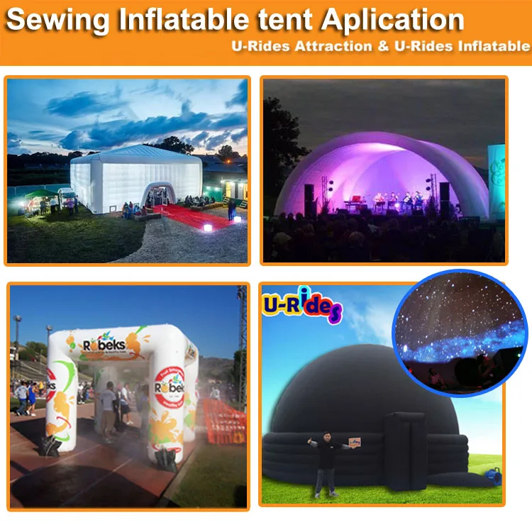 6m Wide Double Door Projection Portable Inflatable Planetarium Tent For ...