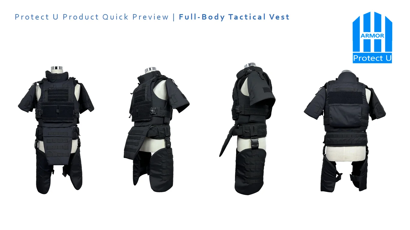 Multifunctional Tactical Gear Suit - High Density Protection