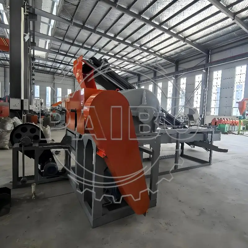 Tyre Shredder Machine Tire Crushing for Recycle Rubber Rubber Recycling Waste Treatment ...