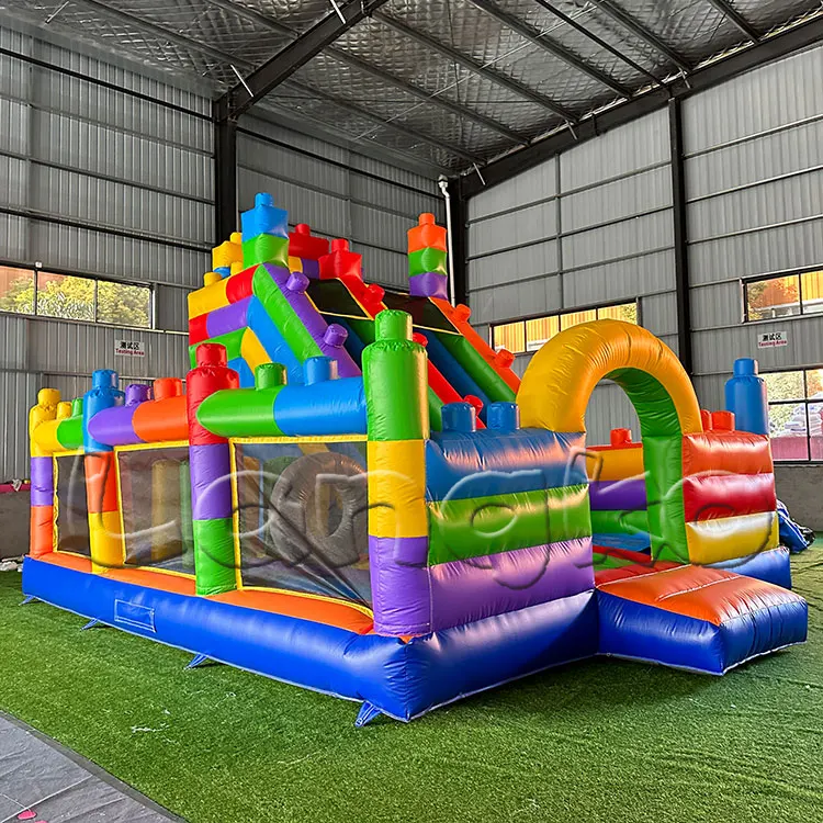 Commercial Inflatable Bouncy Castle Wet Combo New Inflatable Bounce ...