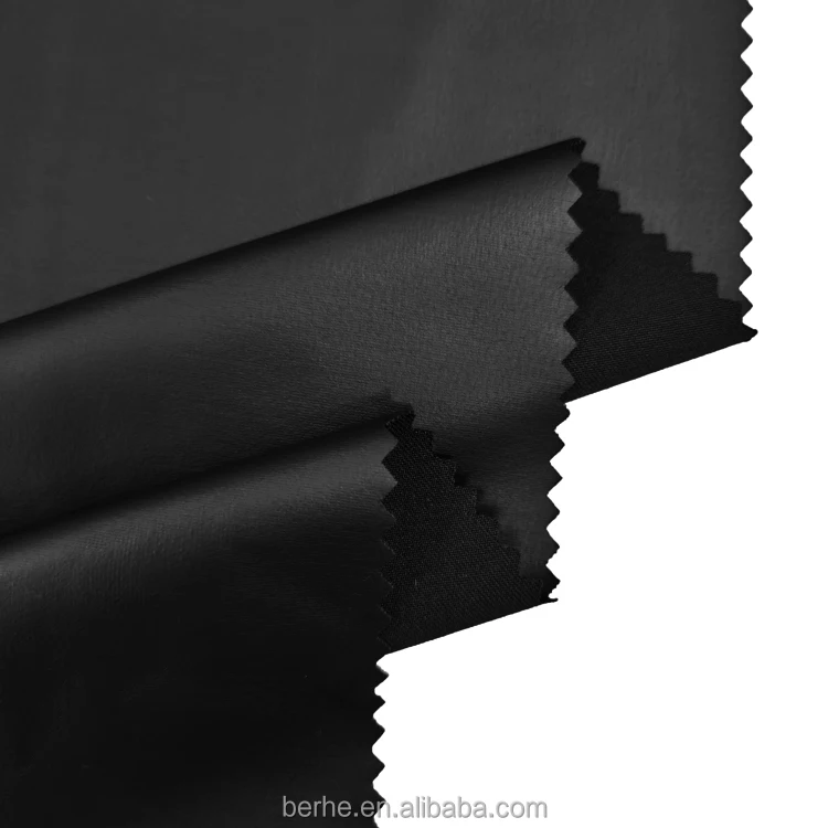Hot Sale Polyester Spandex Stretch Leather Faux Pu Print Kint Fabric ...