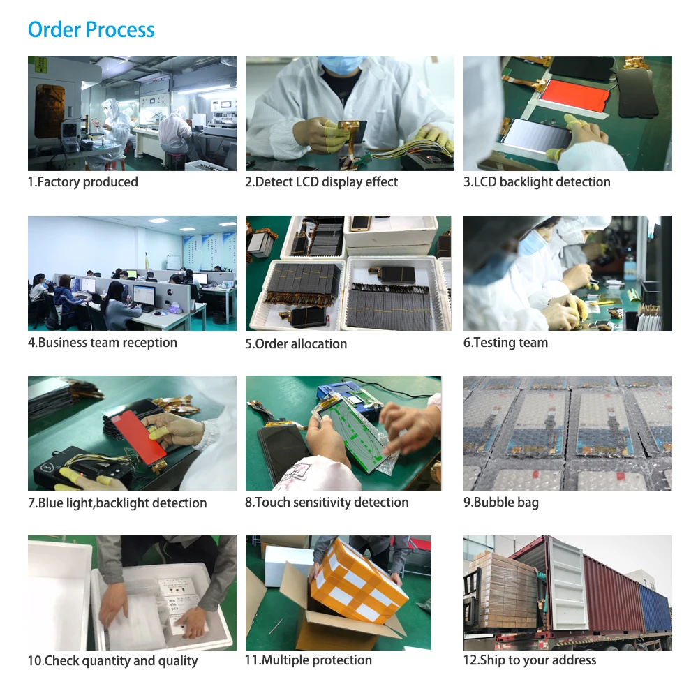 Lcd Factory Wholesale Screen Display Lcds J3 2017 J5 J500fn J6 Plus J7 ...