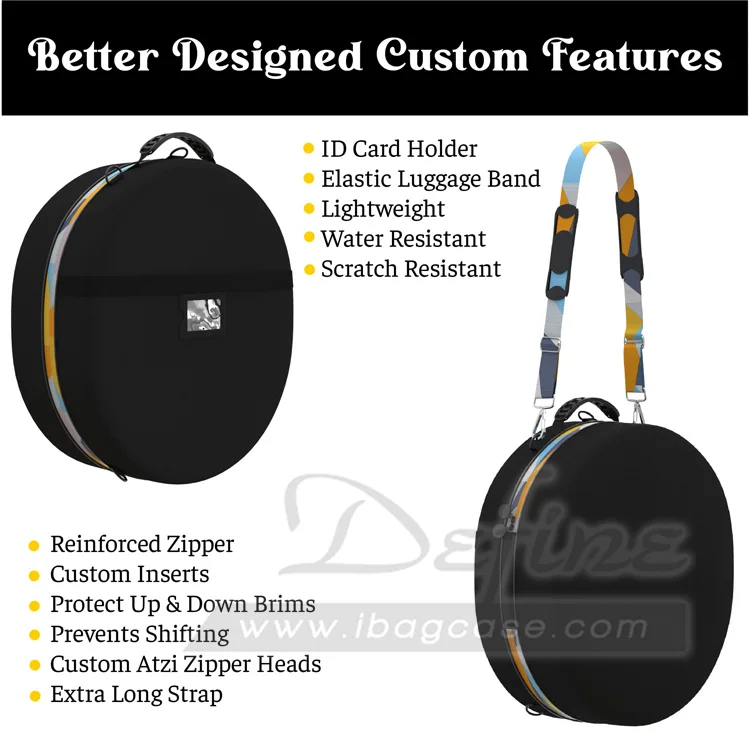 Custom Supplier Hat Travel Case Hat Carrying Case Cowboy Hat Case - Buy ...