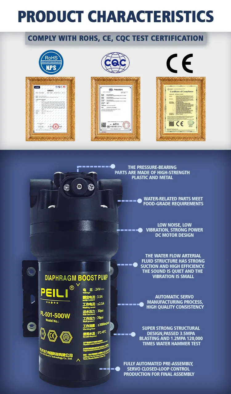 Peili 5-chamber Damping Ultra-low Silence Pl-501-500w 70psi Working ...