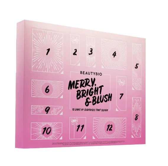 Luxury Custom Empty Cardboard Advent Calendar Box for Beauty Products ...