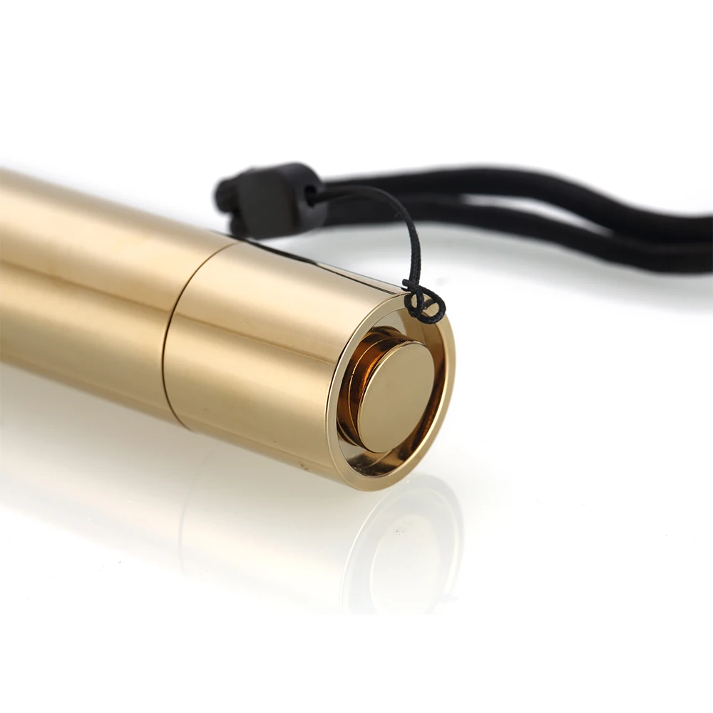 Copper Material Luxury Style Blue Laser Pointer With Blue Beam And All ...