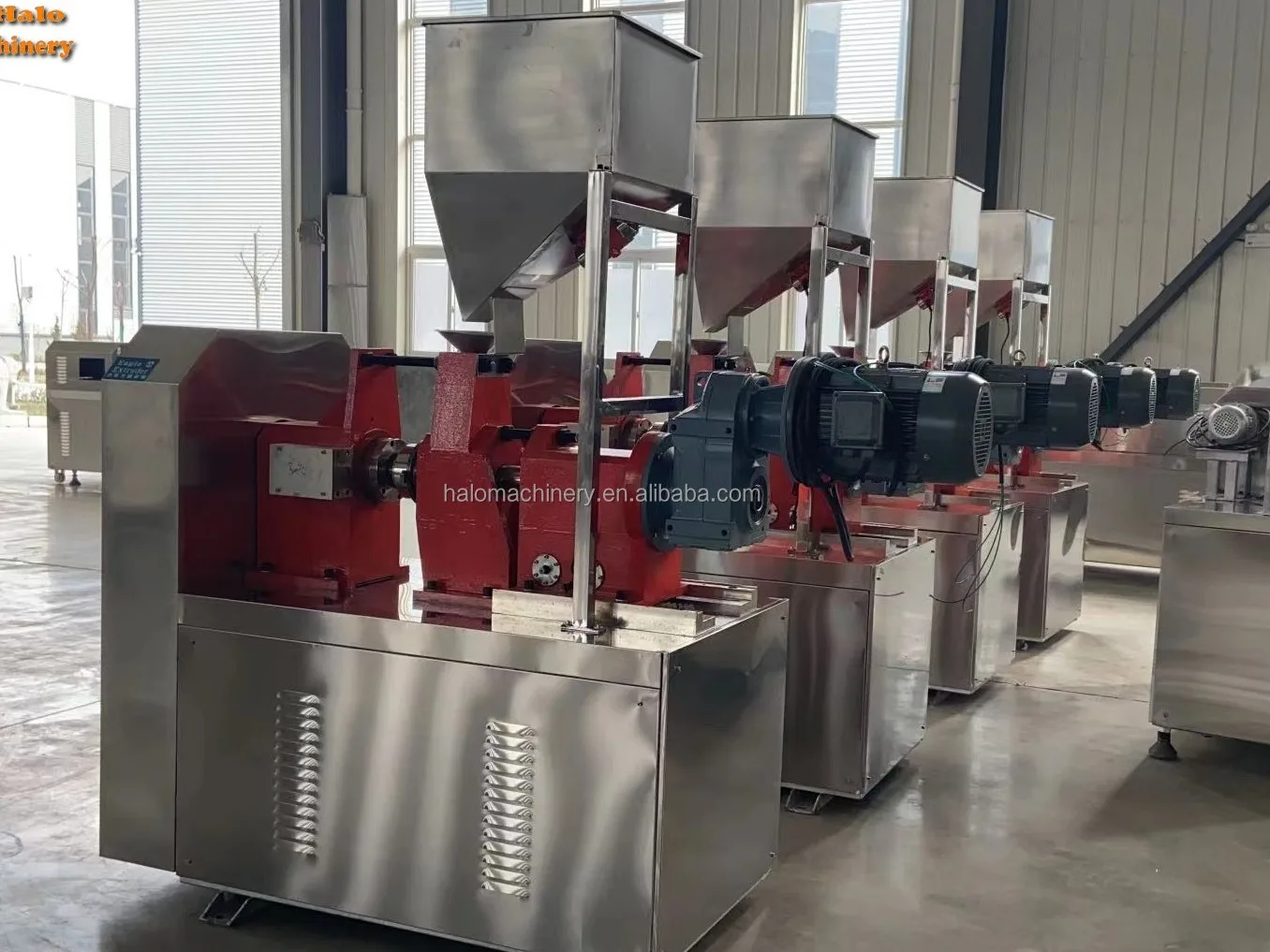 Jinan Halo Popular Twin Screw Extrusion Machine 260 Kg Kurkure Cheetos ...