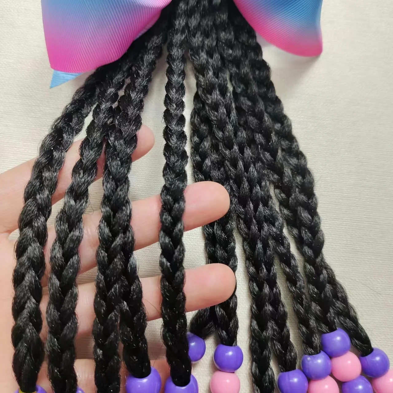 Box Braids Bow
