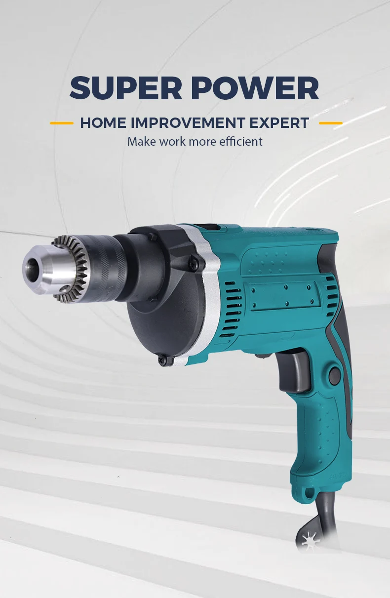 Power Tools Hand Tool Power Drill Machine For Wood Metal Aluminum ...