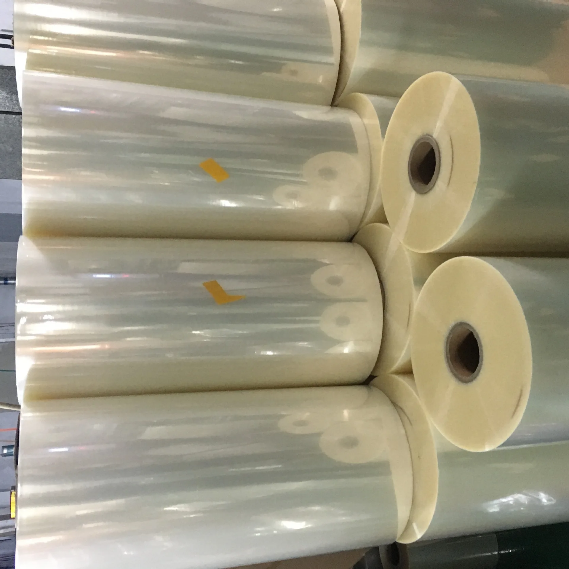 Plastic PET Transparent Thin Clear Polyester Film BOPET Film Roll 30 ...