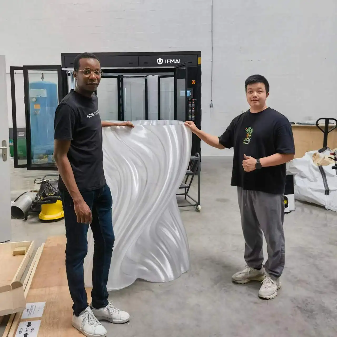 Iemai Large Scale Big Flow Extruder Fdm 3d Printer 1000*1000*1000mm For ...