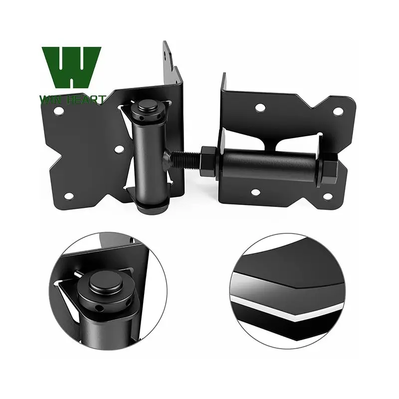 Self-Locking Gate Latch Heavy Duty Post Mount Automatic Gravity Lever ...