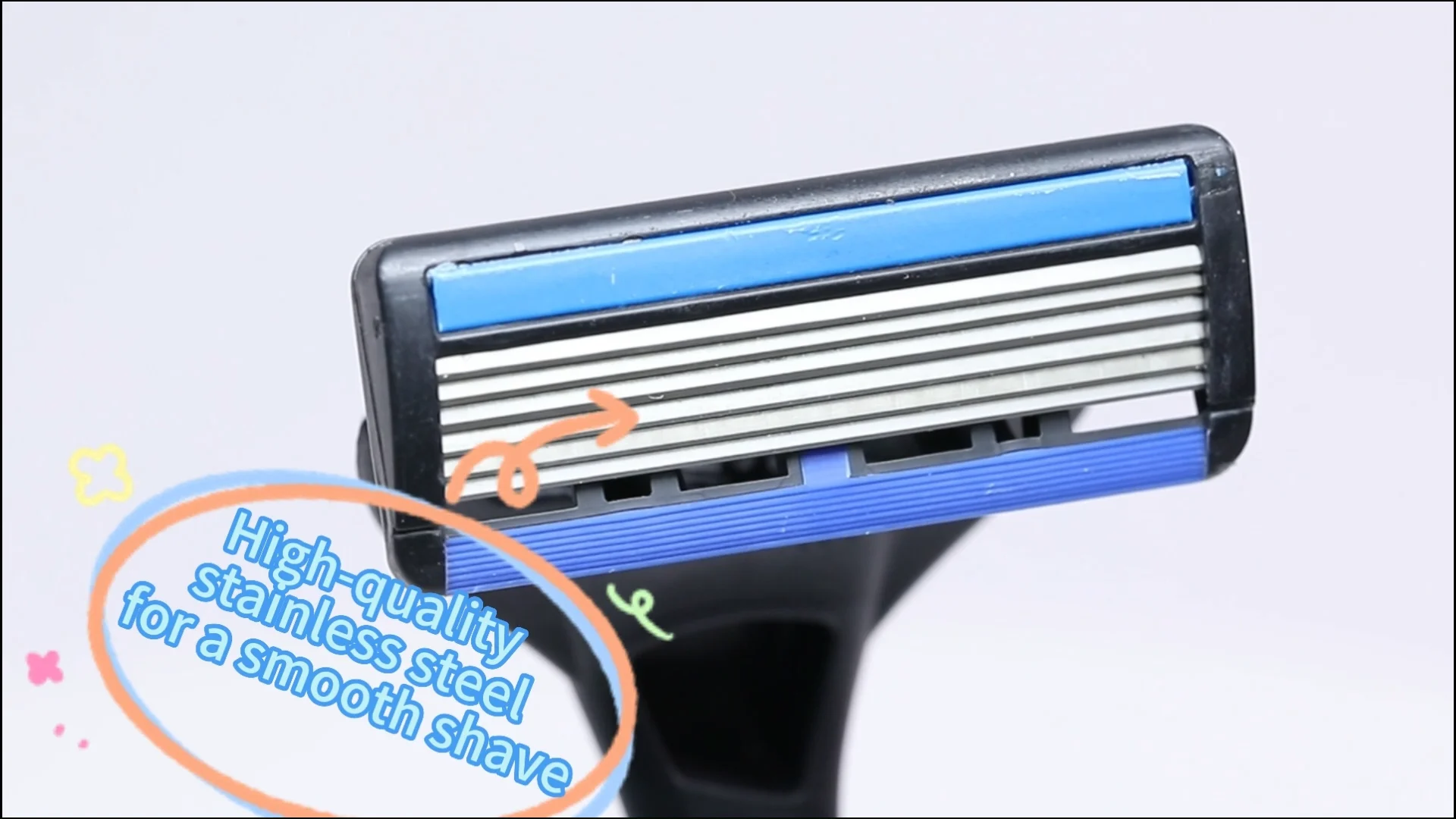 Pearlmax Disposable Razor With Lubricating Strip And Super Rubber ...