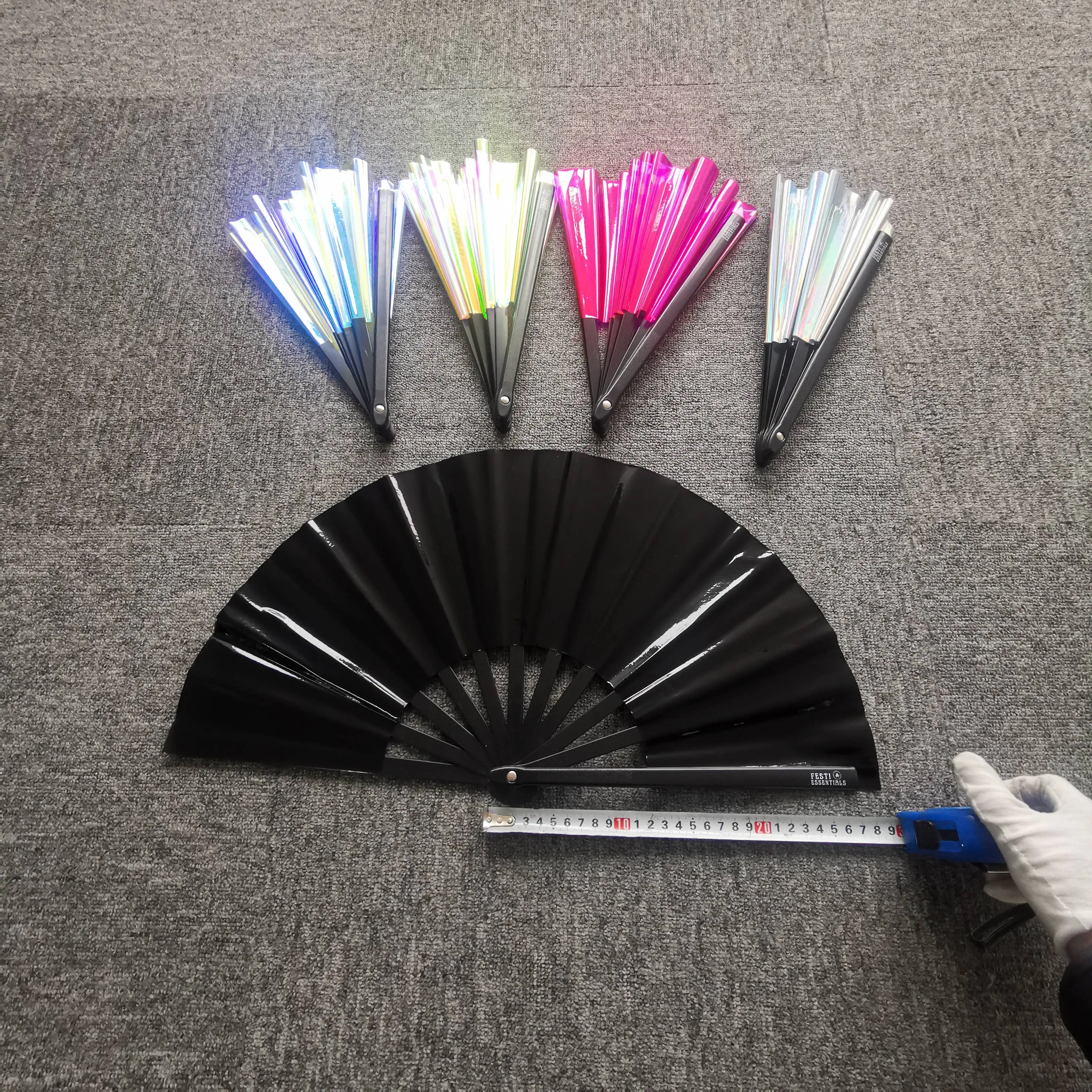 10 Inch Sublimation Blank Clack Folding Fan - DIY Customizable