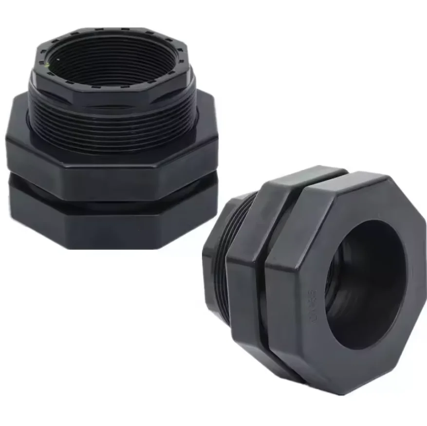 Manufacture Pvc Pipe Fittings Din External Threaded 3 Inch Bulkhead ...