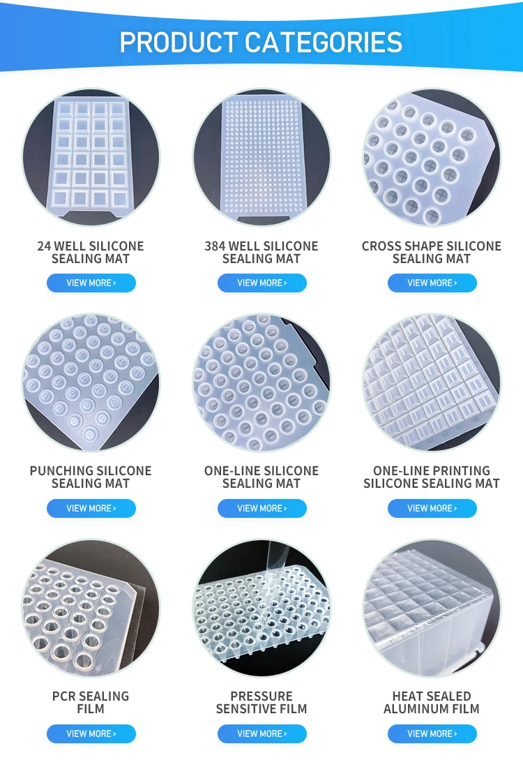 Xunlei Transparent Deep Well Plate Pcr Self-adhesive Sealing Film - Buy ...