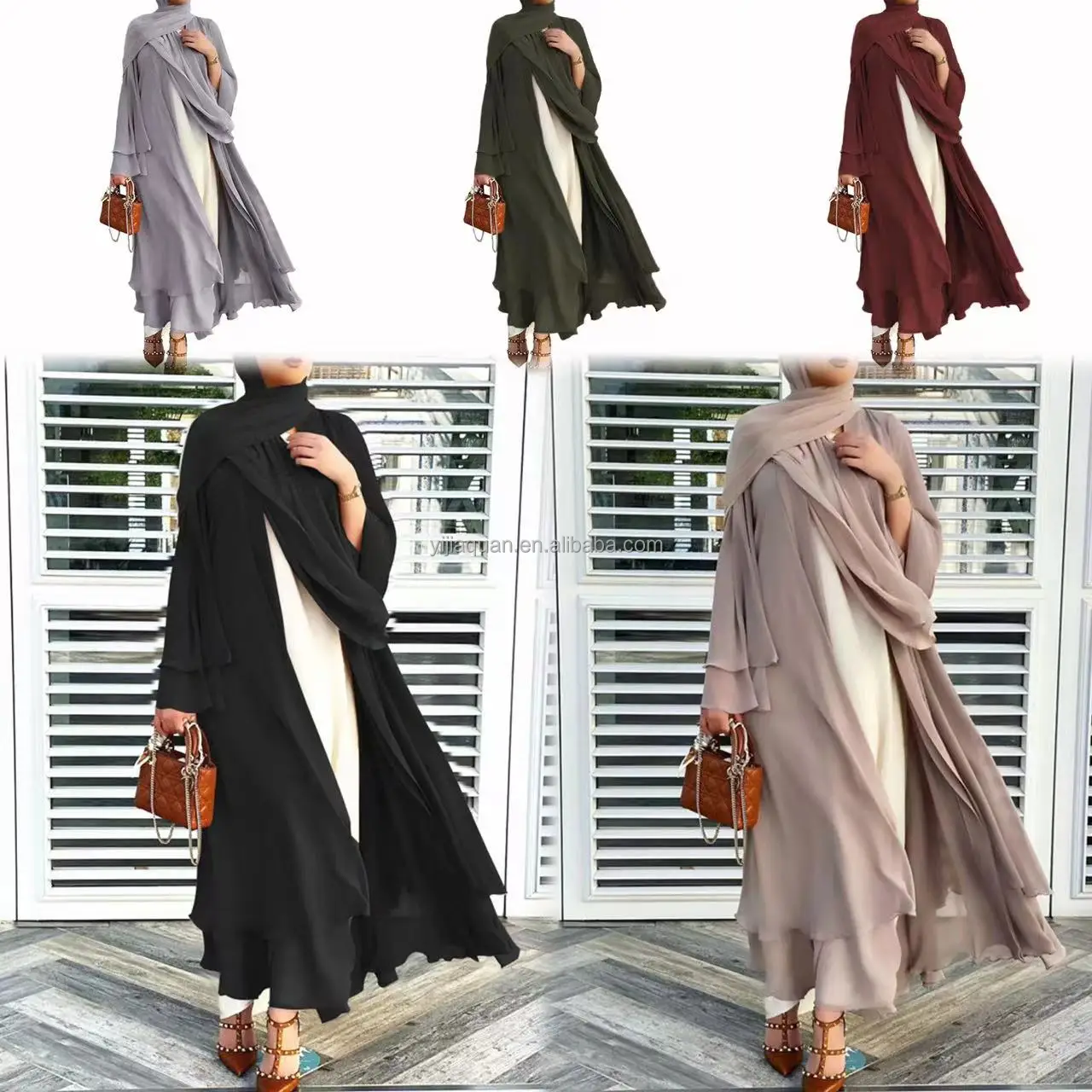 Ramadan Dresses Arabic Turkey Abaya Islamic Moroccan Kaftan For Women Caftan Moroccan Kaftans ...